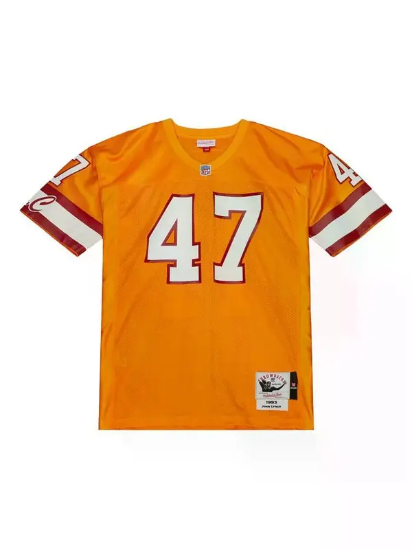 Mitchell & Ness Nfl 1993 John Lynch Tampa Bay Buccaneer Jersey T-shirt - Orange