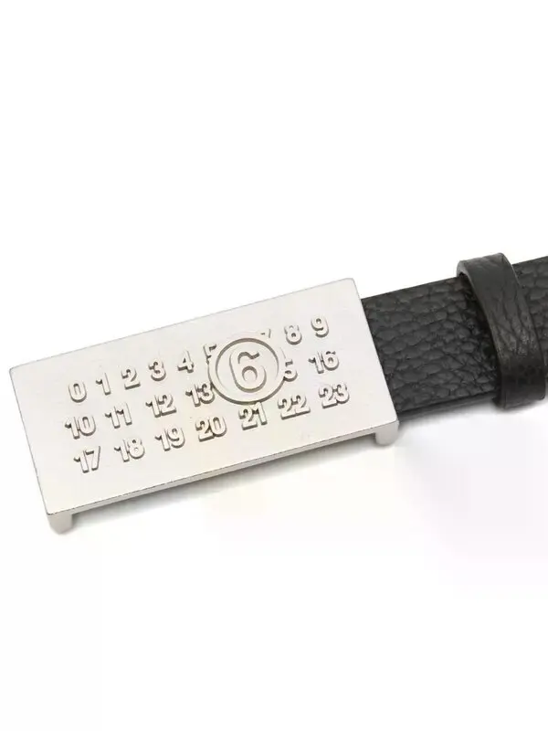 MAISON MARGIELA Numeric Plaque Belt