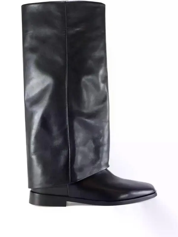NOTABENE Lupe Square-toe Boots - Black