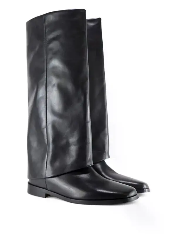 NOTABENE Lupe Square-toe Boots - Black