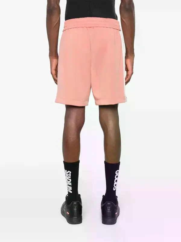 Palm Angels Monogram-embroidered Track Shorts