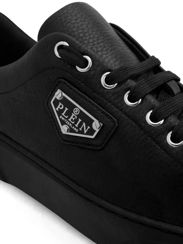 Philipp Plein Titan Leather Sneakers