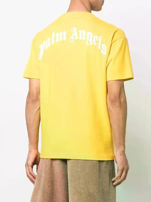 Palm Angels Shark-print Cotton T-shirt