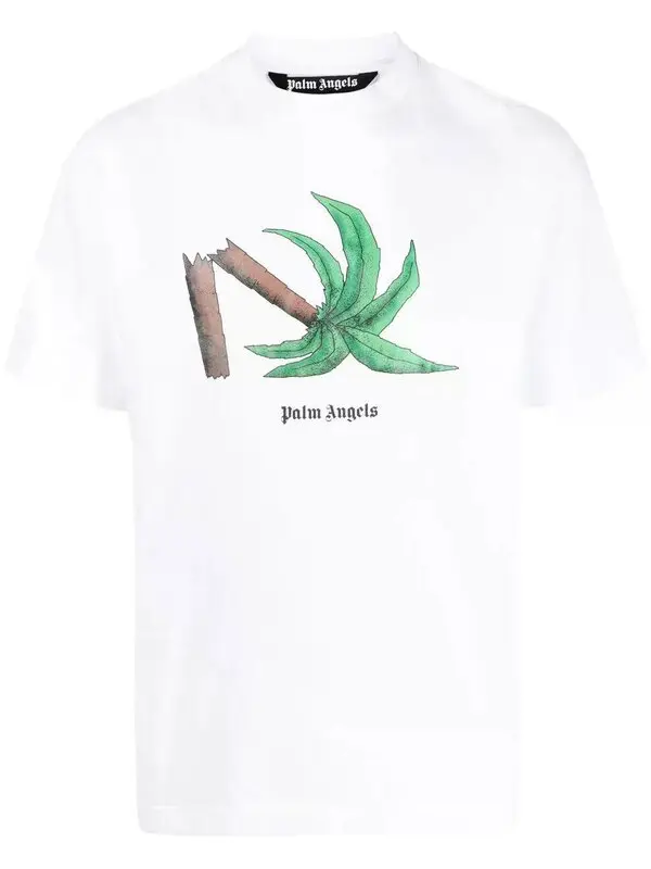 Palm Angels Broken Palm Print T-shirt