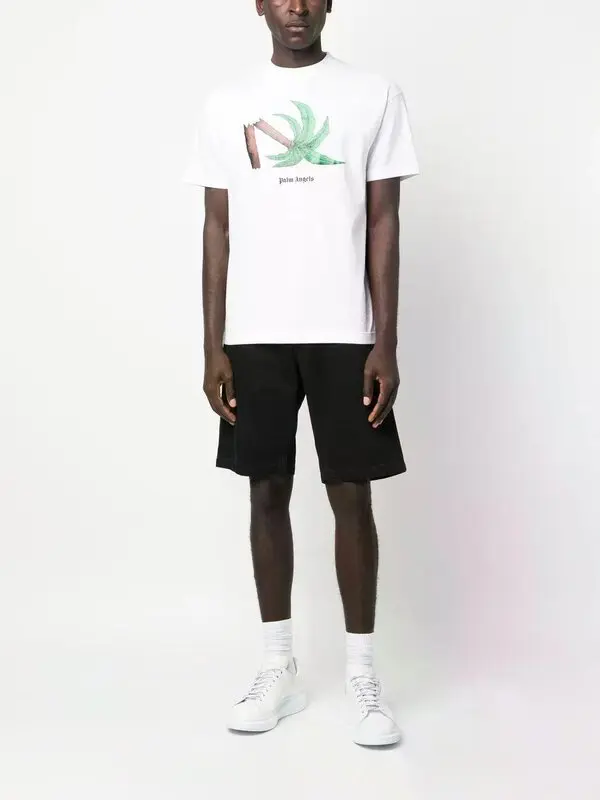 Palm Angels Broken Palm Print T-shirt