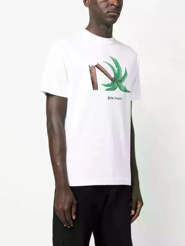 Palm Angels Broken Palm Print T-shirt