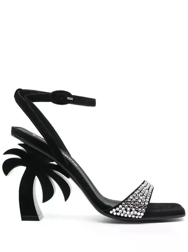 Palm Angels Palm Tree Heel Sandals