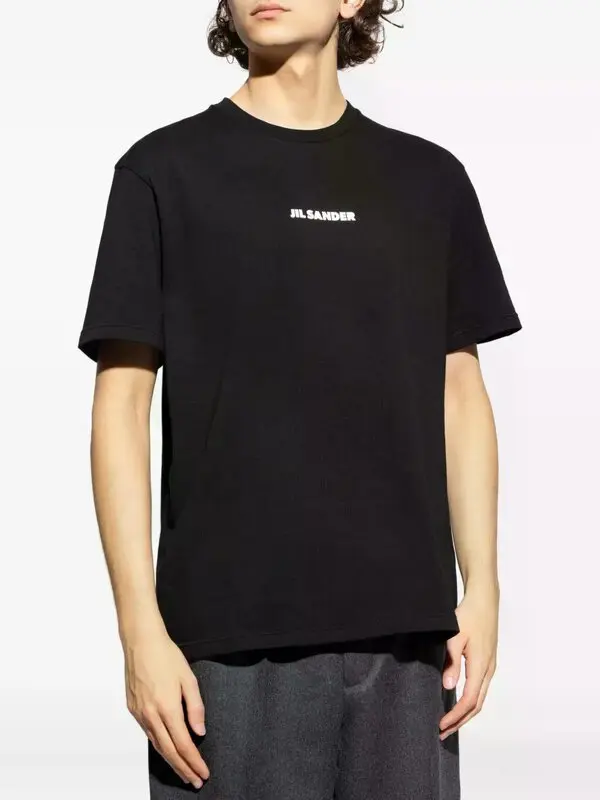 JIL SANDER Logo Print Cotton T-shirt