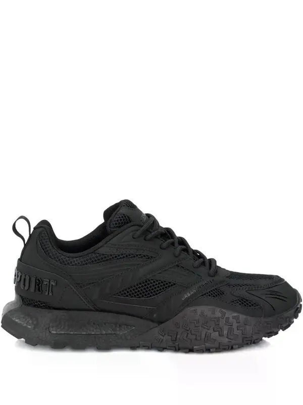 PLEIN SPORT Urban Sprinter Mesh Sneakers - Black