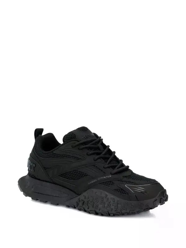 PLEIN SPORT Urban Sprinter Mesh Sneakers - Black