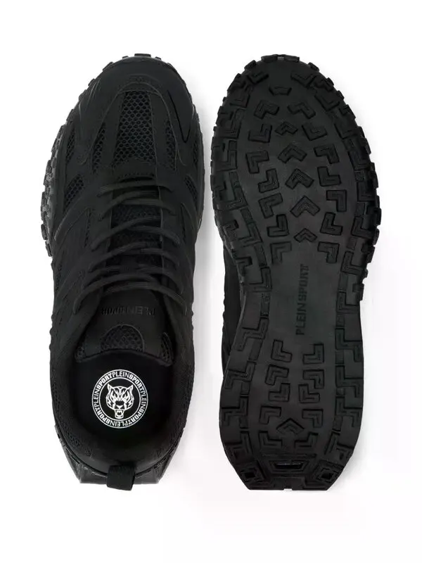 PLEIN SPORT Urban Sprinter Mesh Sneakers - Black