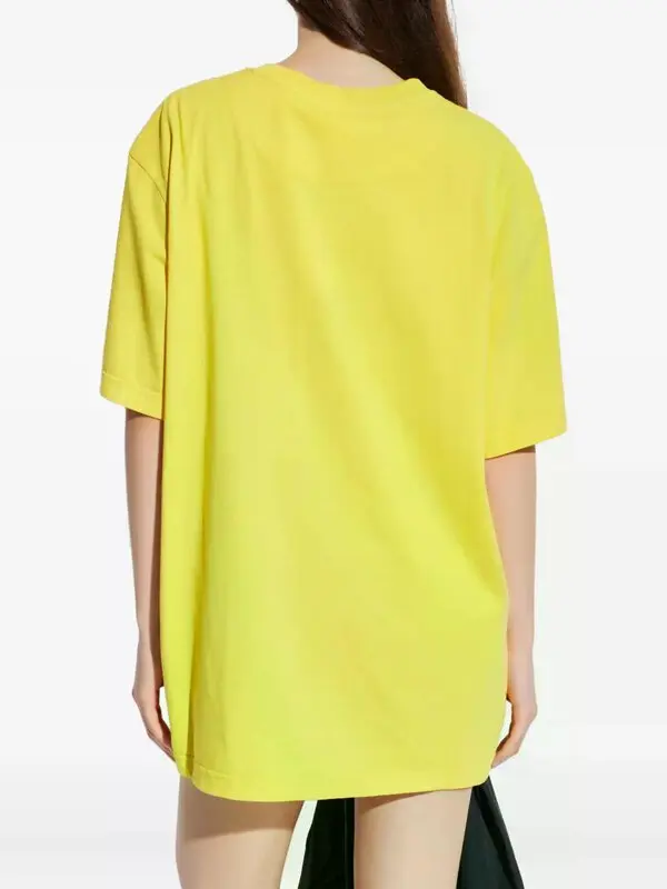 Attico Logo-embroidered T-shirt
