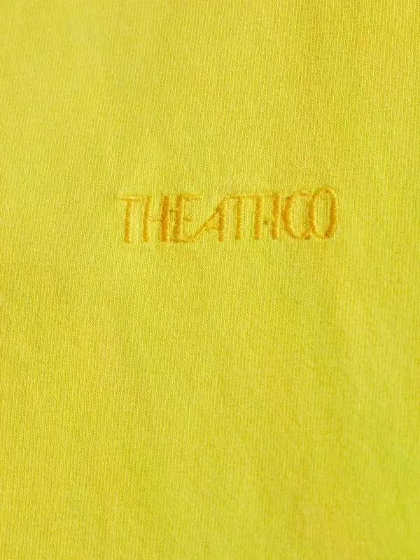 Attico Logo-embroidered T-shirt