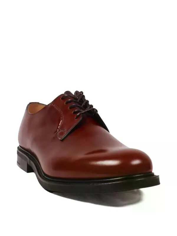 Church's Leather Derby Shoes - Red