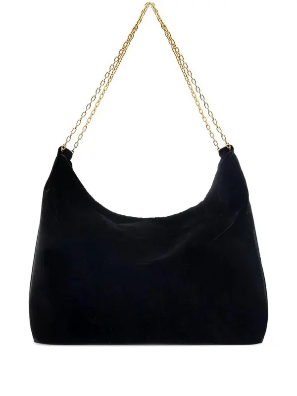 NEOUS Pavo West Velvet Shoulder Bag - Black