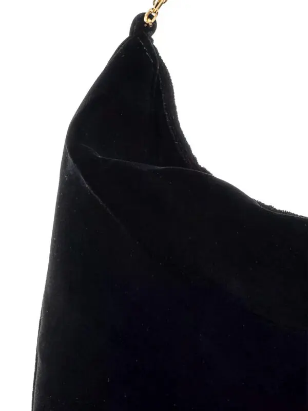NEOUS Pavo West Velvet Shoulder Bag - Black