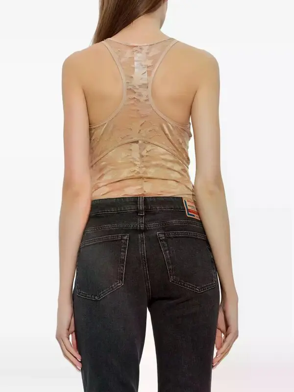 DIESEL® Lace Racerback Bodysuit - Neutrals