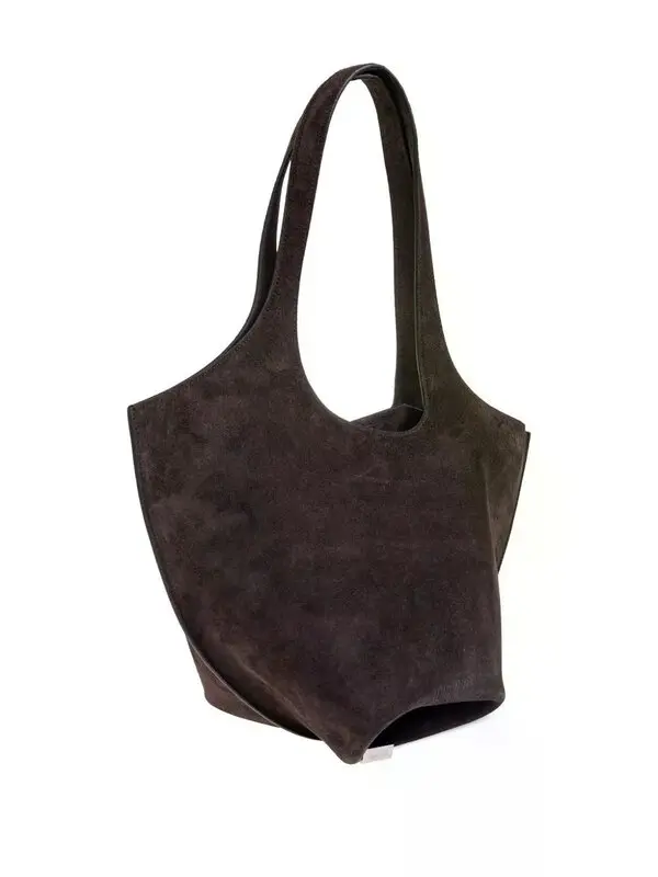 Attico La Scoop Medium Shoulder Bag - Brown
