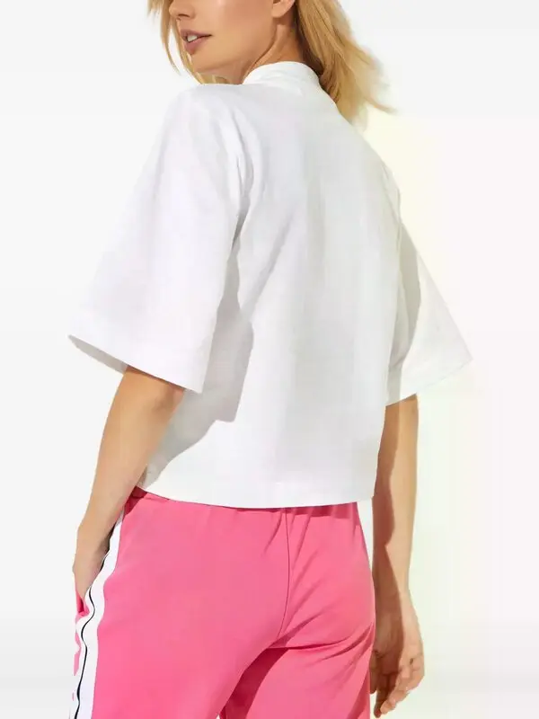 Palm Angels Bear-print Crop Top