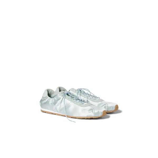 Miu Miu Plume Satin Sneakers