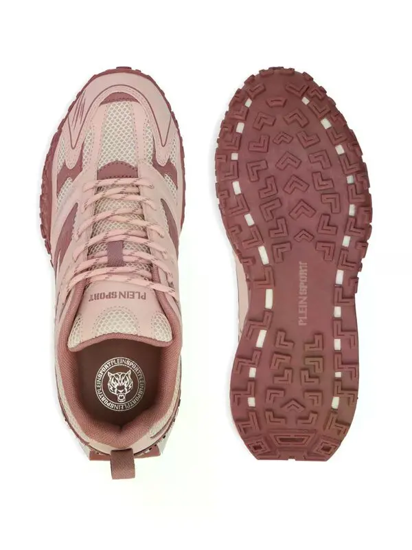 PLEIN SPORT Urban Sprinter Lettering Sneakers - Pink