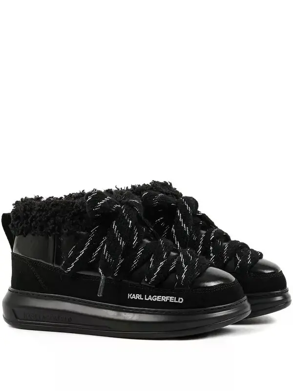 Karl Lagerfeld Kapri Kosi Ankle Boots - Black