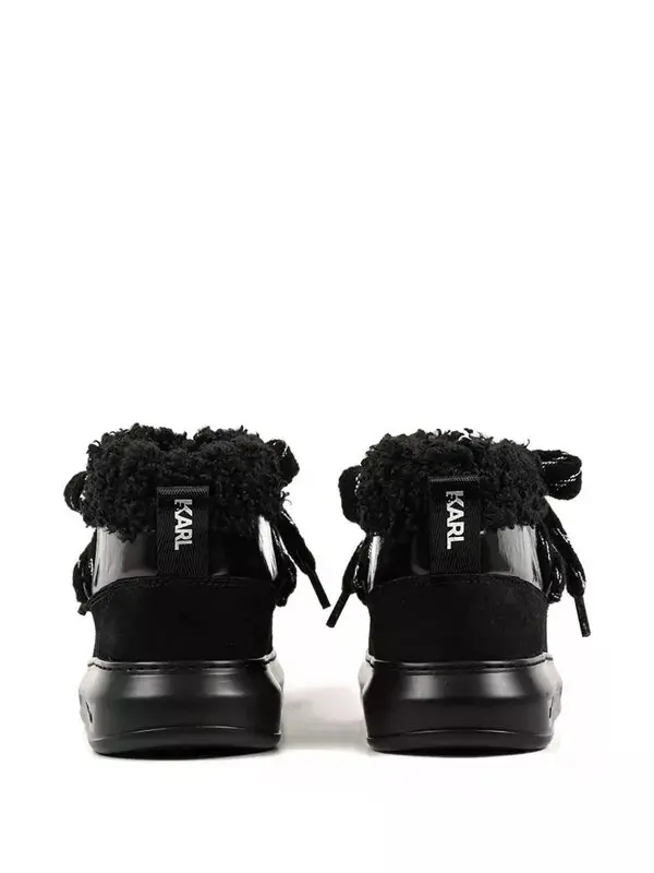 Karl Lagerfeld Kapri Kosi Ankle Boots - Black