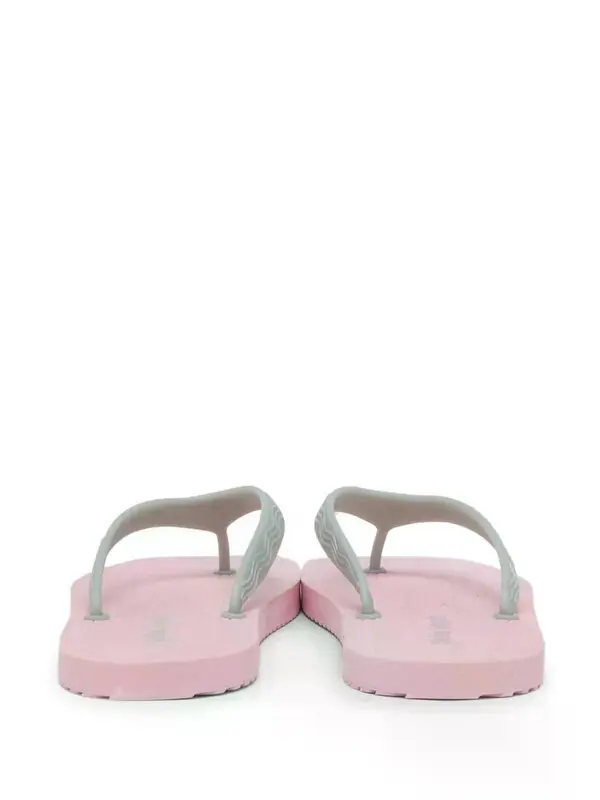 Palm Angels Logo-print Two-tone Flip Flops