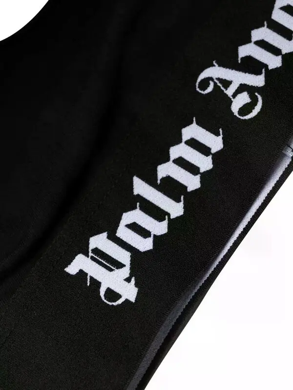 Palm Angels Logo-tape Triangle Bra