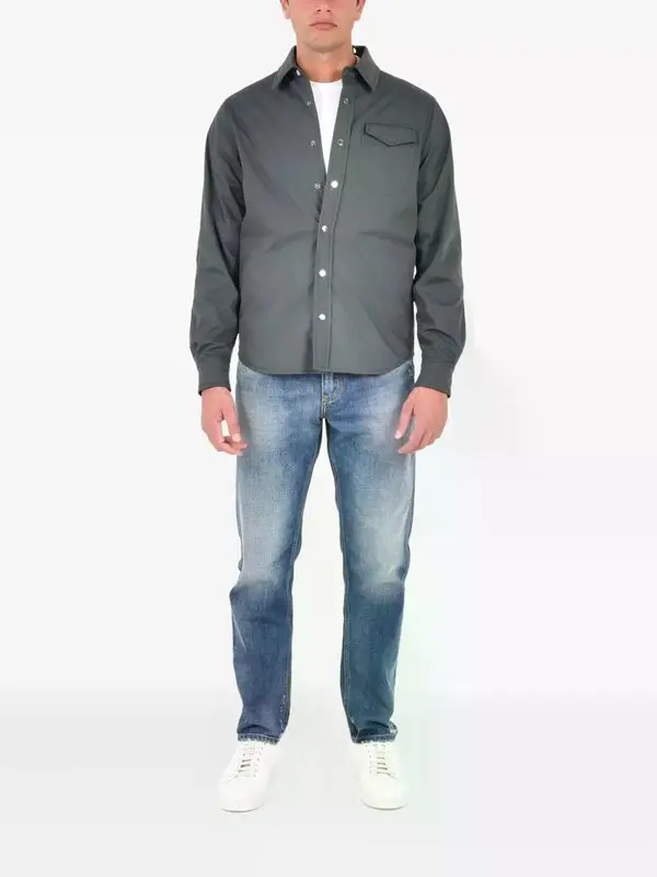 DRUMOHR Front-pocket Overshirt - Grey