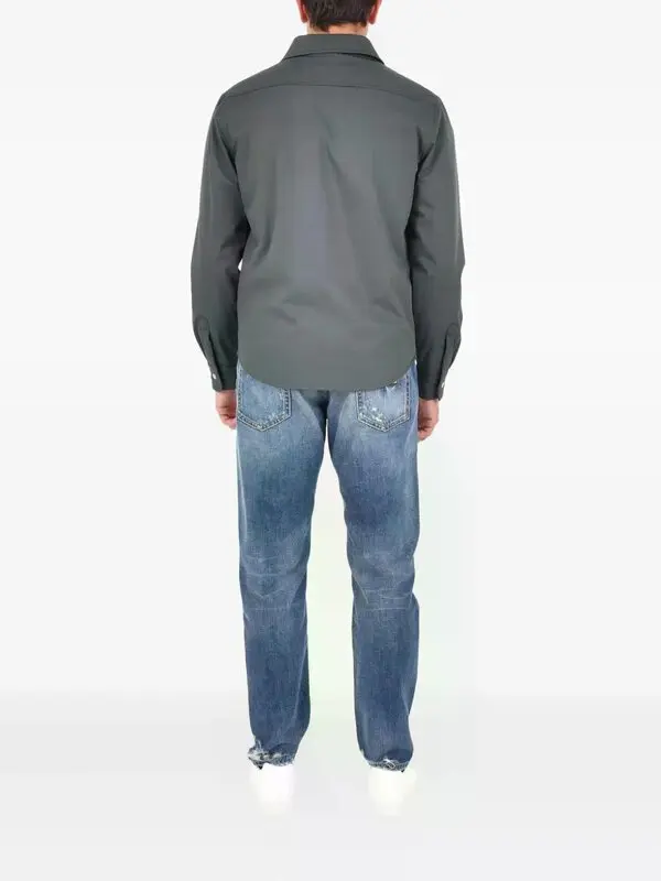 DRUMOHR Front-pocket Overshirt - Grey