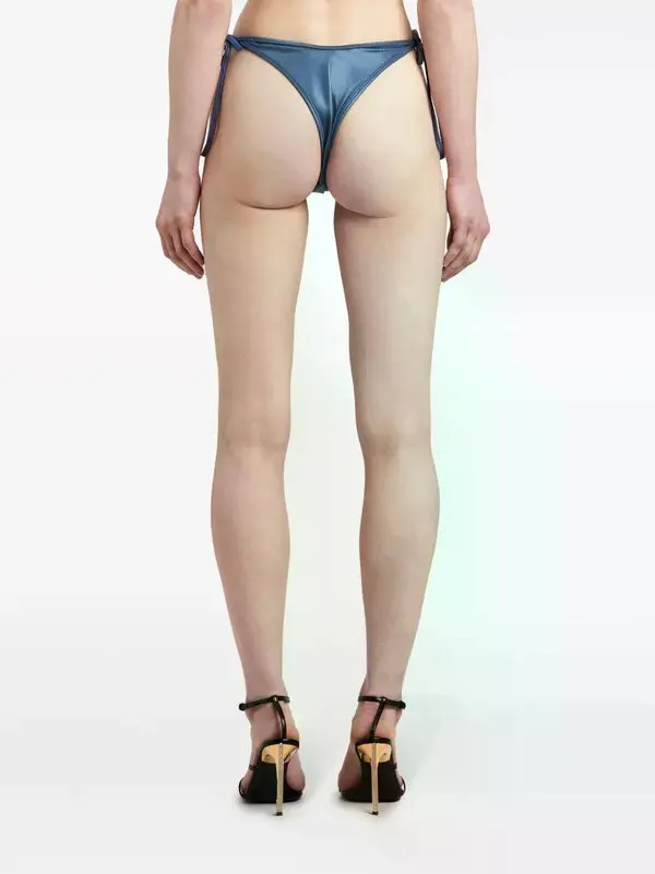 Palm Angels Metallic Bikini Bottoms