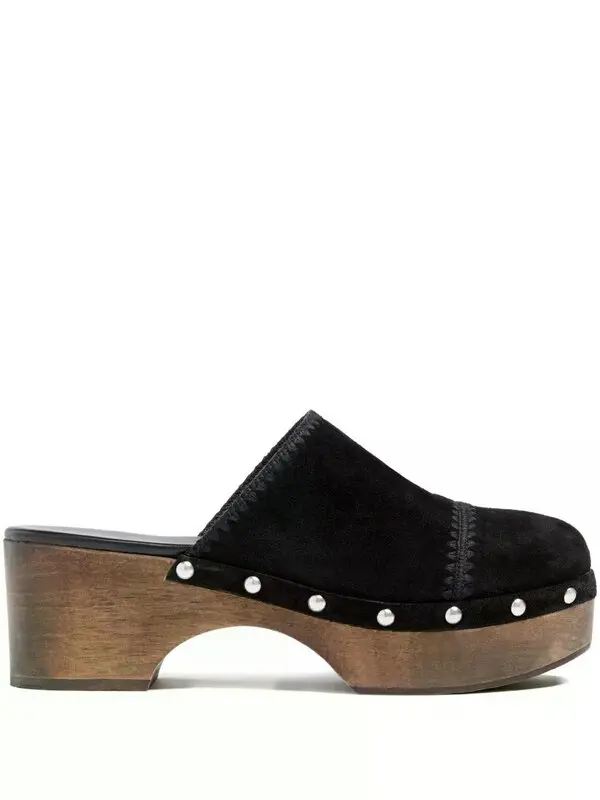 Cinq À Sept 60mm Saige Studded Clogs