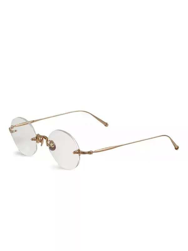 Matsuda Round Frame Glasses - Gold