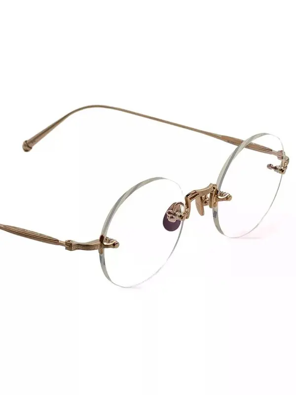 Matsuda Round Frame Glasses - Gold