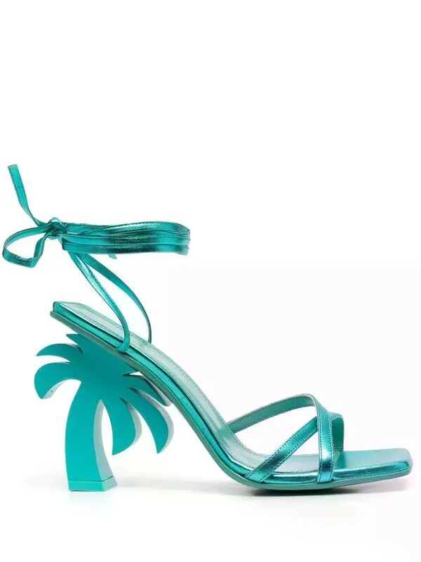Palm Angels Palm Beach 95mm Leather Sandals