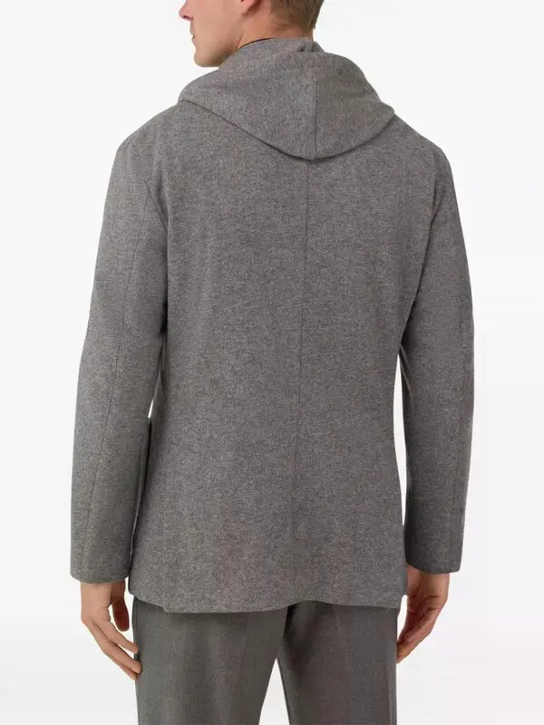Boggi Milano Madison Hooded Blazer