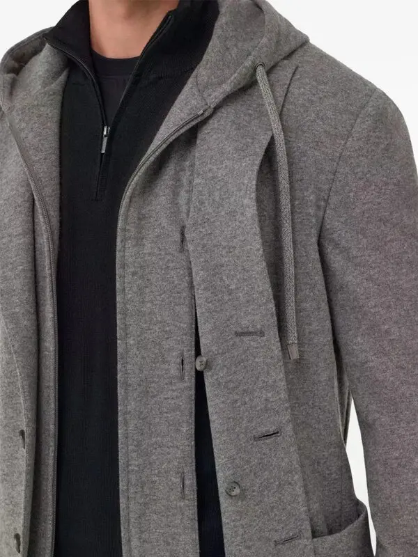 Boggi Milano Madison Hooded Blazer