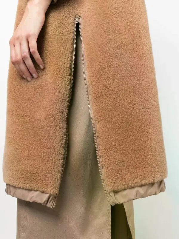 Brunello Cucinelli Faux-fur Midi Cape