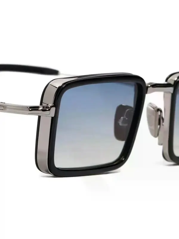 JOHN DALIA Square Frame Sunglasses - Black