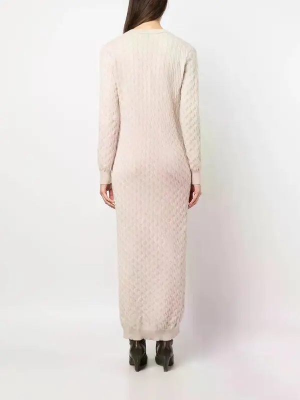 Brunello Cucinelli V-neck Knitted Dress