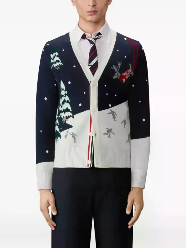 Thom Browne Cashmere Cardigan