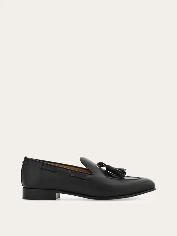 FERRAGAMO Loafer With Tassel Detailing