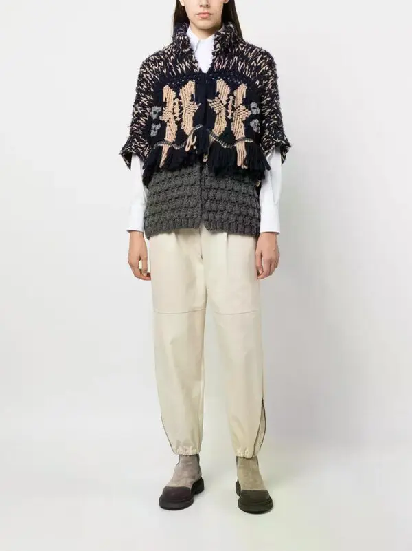 Brunello Cucinelli Drop-shoulder Cashmere Cardigan