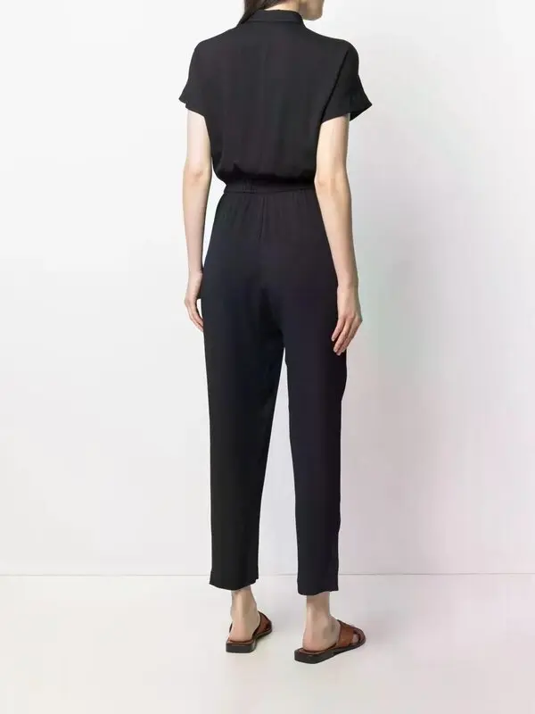 Fabiana Filippi Elasticated Short-sleeve Jumpsuit