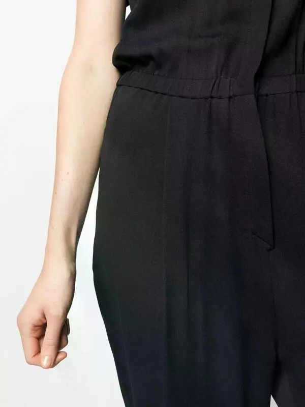 Fabiana Filippi Elasticated Short-sleeve Jumpsuit