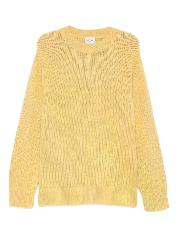 Le Kasha Ribbed Knit Crew Neck Sweater