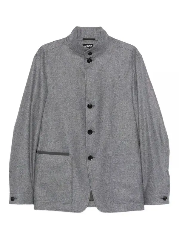 Zegna Button Pockets Jacket