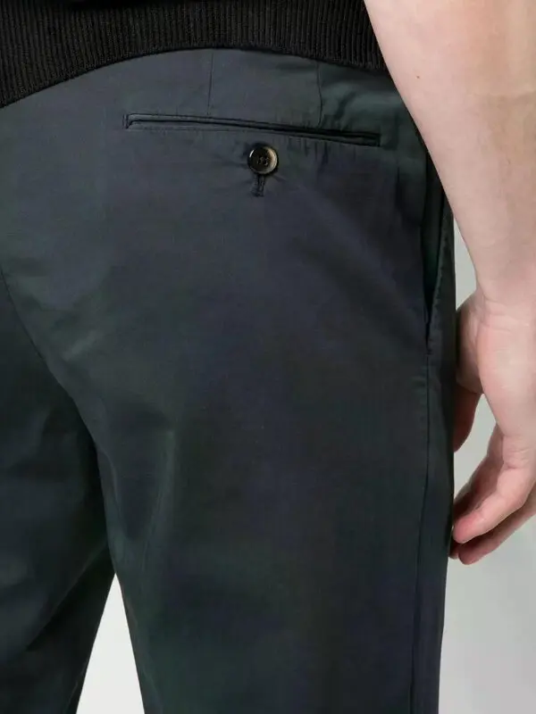 PT TORINO Slim-cut Chino Trousers - Blue