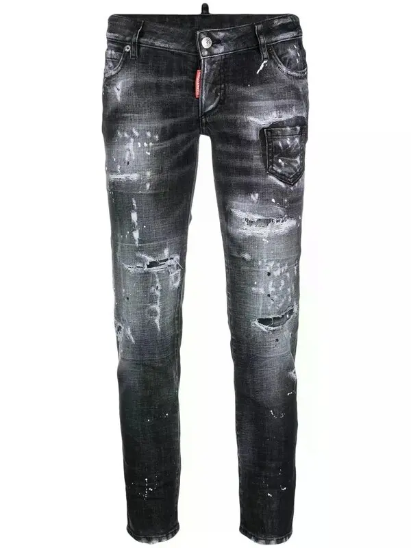 Dsquared2 Jennifer Cropped Skinny Jeans